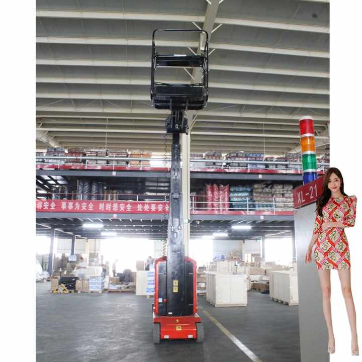 Self Propelled Compact Platform Articulated Electric Or Diesel Man Lift ...