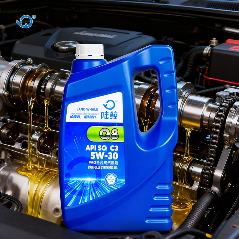 LAND WHALE C3 5W-30 Fully Synthetic Gasoline Engine Oil API SQ 4L ...