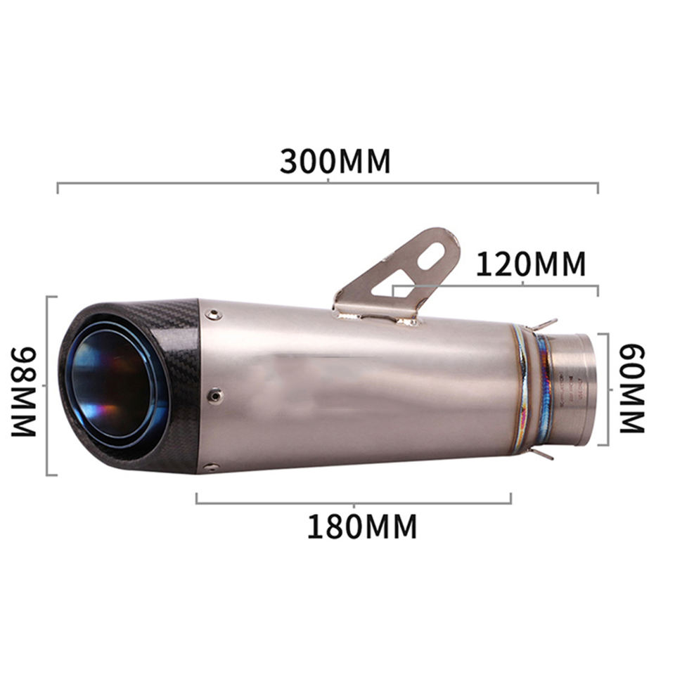 CHMotor Universal 60mm Exhaust Motorcycle| Alibaba.com