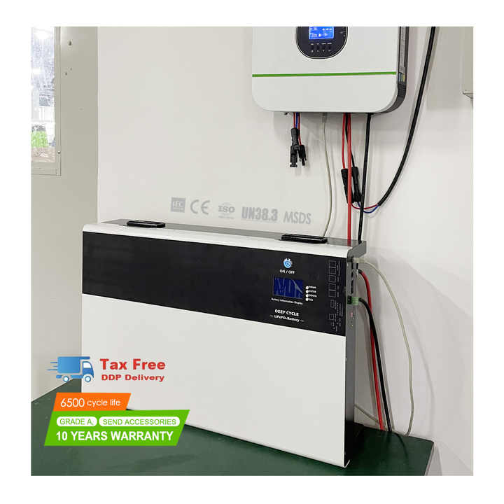 Delongtop 8.7KWH Lifepo4 Lithium Battery A+ Grade Lithium 48V 170AH ...