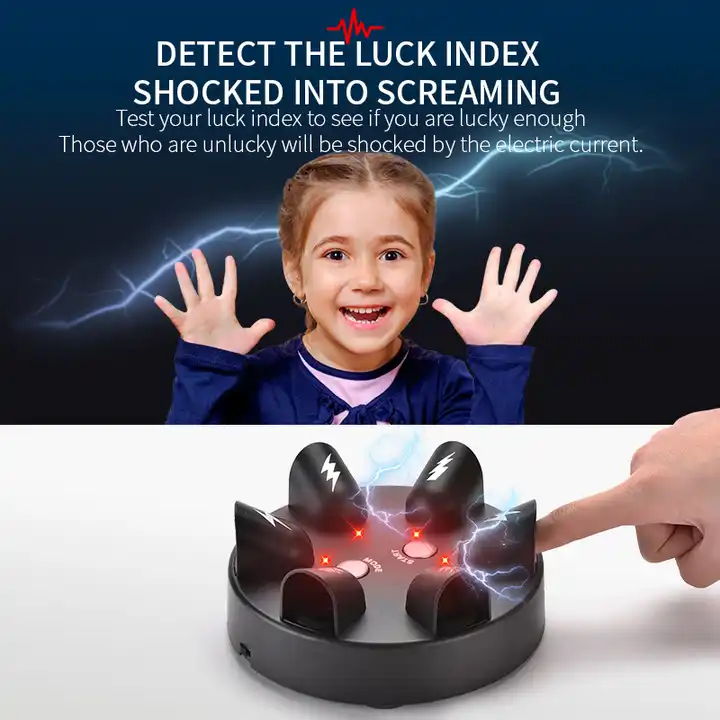 QS Toys Tricky Electric Finger Lie Detector Finger Shock Game Shocking ...