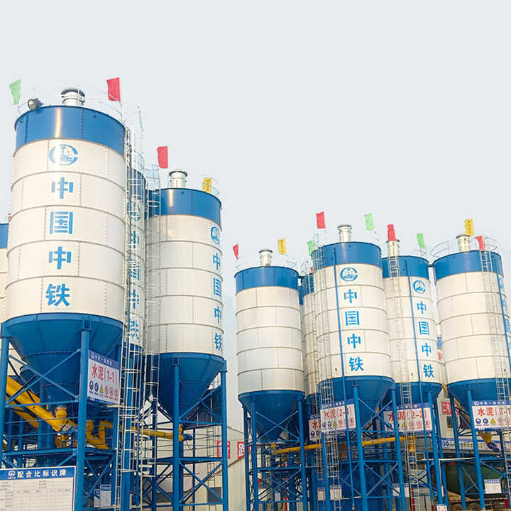 200 Tons Mini Ready Mixed Concrete Batch Plant for Sale Split Sheet ...