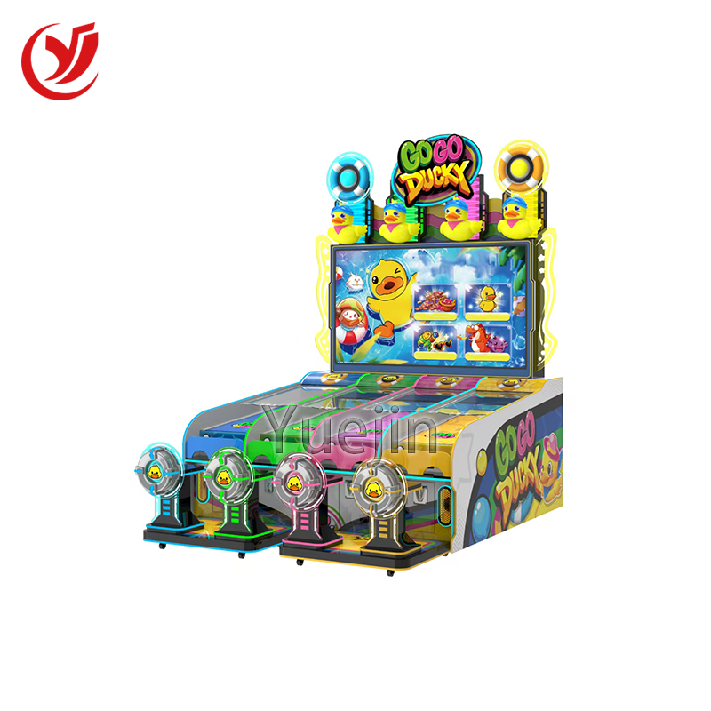 Coin-operated Interactive Duck Race Arcade Game Redemption Function ...