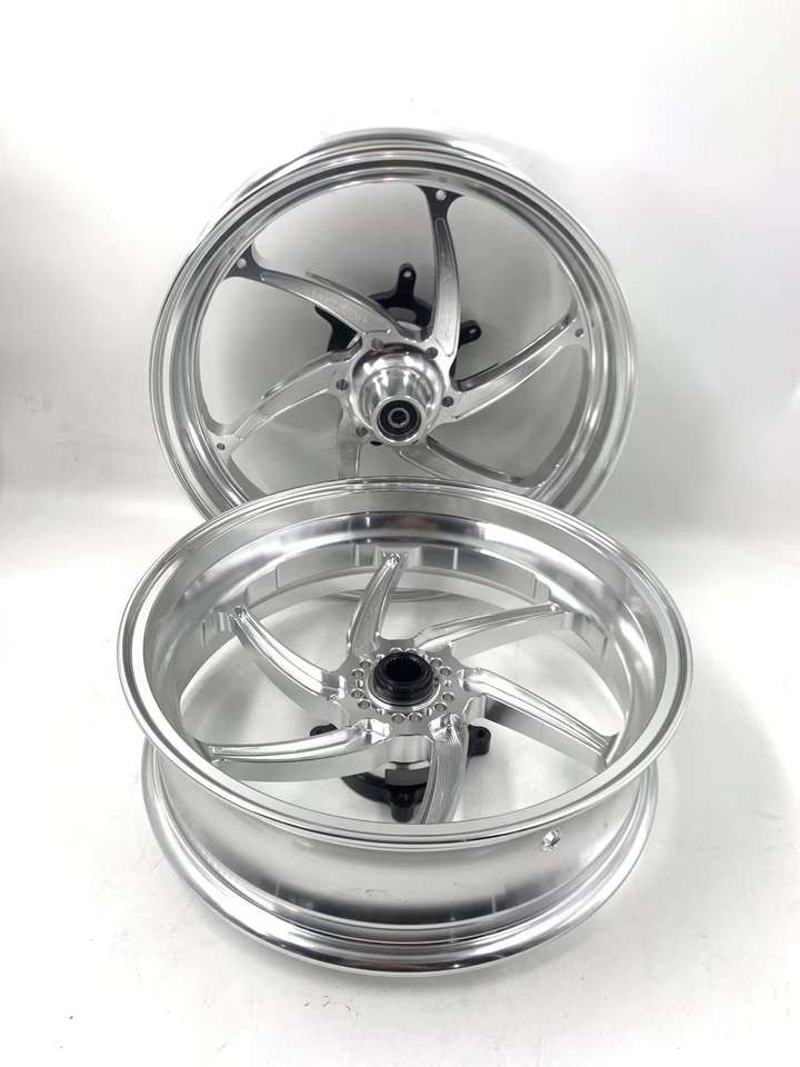 Forza 350 Lightweight Forged Motorcycle Wheels - 15" & 14" Alloy Racing ...