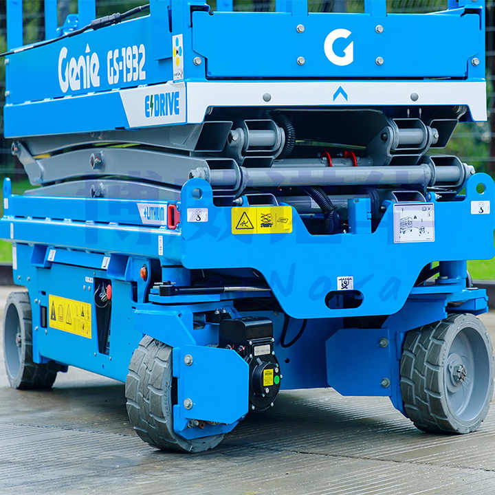 Used Genie GS-1932 Electric Scissor Lift 6-8m Hydraulic Ladder Manlift ...