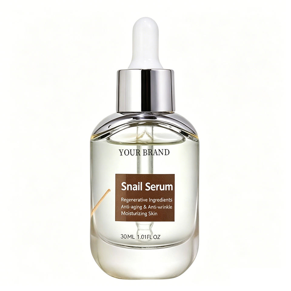 Custom Logo Snail Mucin Facial Essence, Smooth Anti-Wrinkle Anti-Aging ...