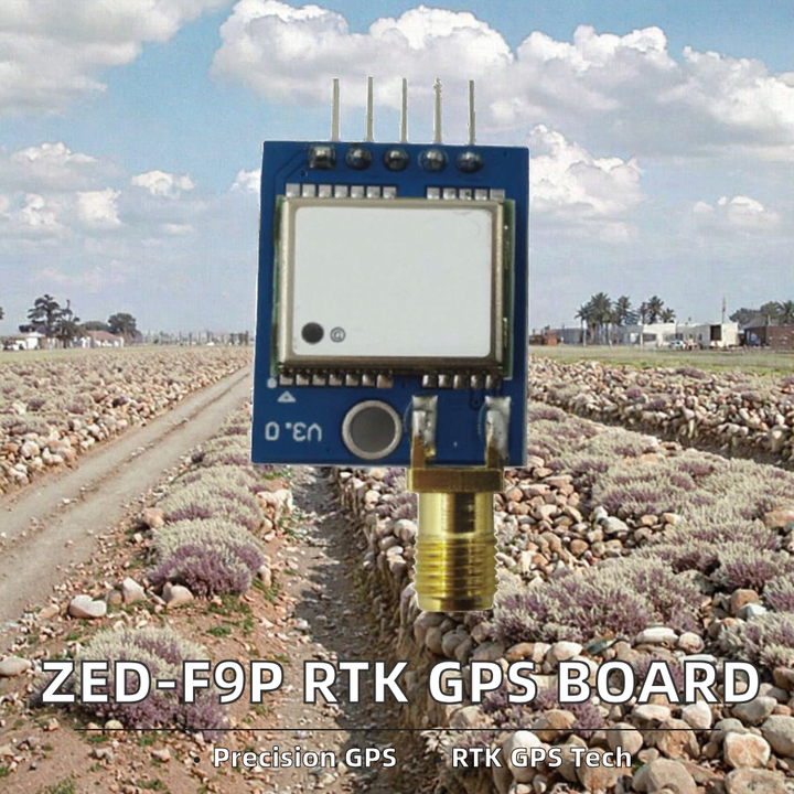 ZED-F9P RTK GNSS/GPS Receiver Board High Precision for USB Drone OEM ...