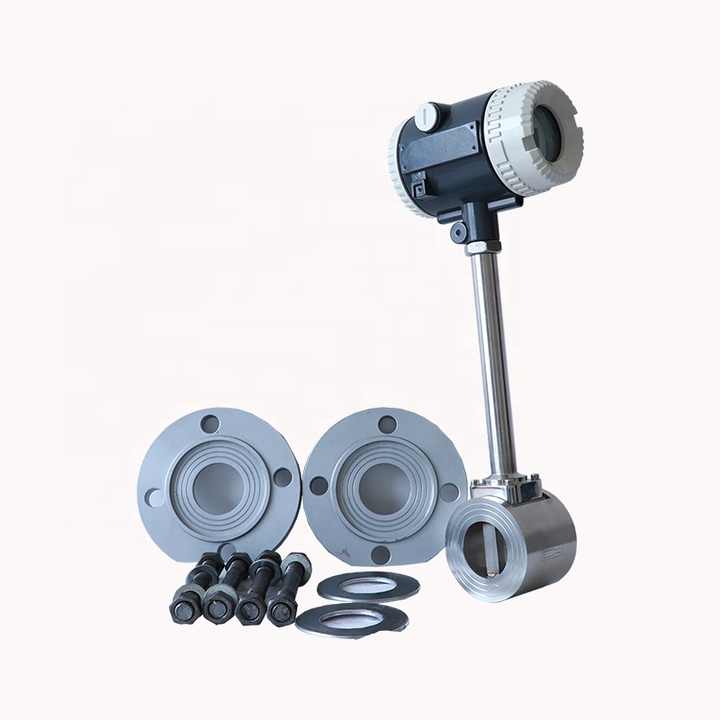 Ex Type Vortex Flow Meter 4-20ma Output Rs485 Oem Chinese Supplier 24v Flowmeters Flange Tyoe ...