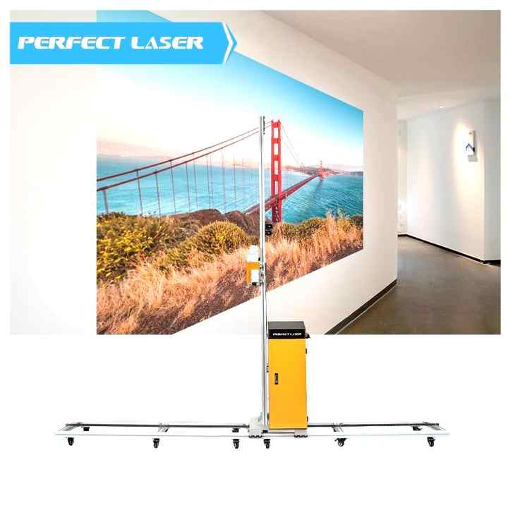 2D 3D Vertical Single Double Head Colour Art Inkjet Wall Printing ...