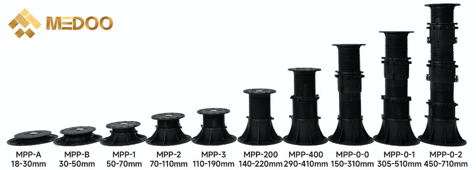 150-310mm Medoo Easy Installation PP Material Flooring Accessories