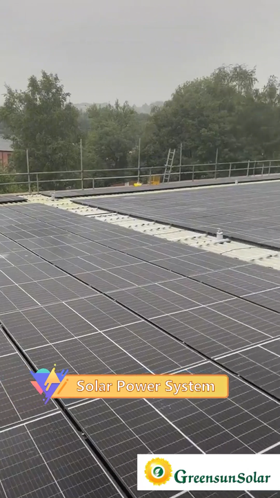 Solar Power Energy Storage System 10kw 50kw 100kw Hybrid Solar System for Factory Solar Panel ...