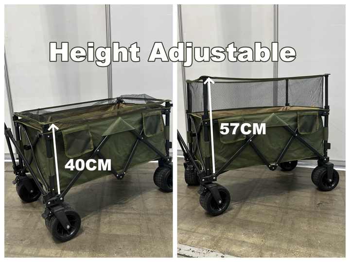 Extendable Heavy Duty Foldable Trolley Multifunctional Portable ...