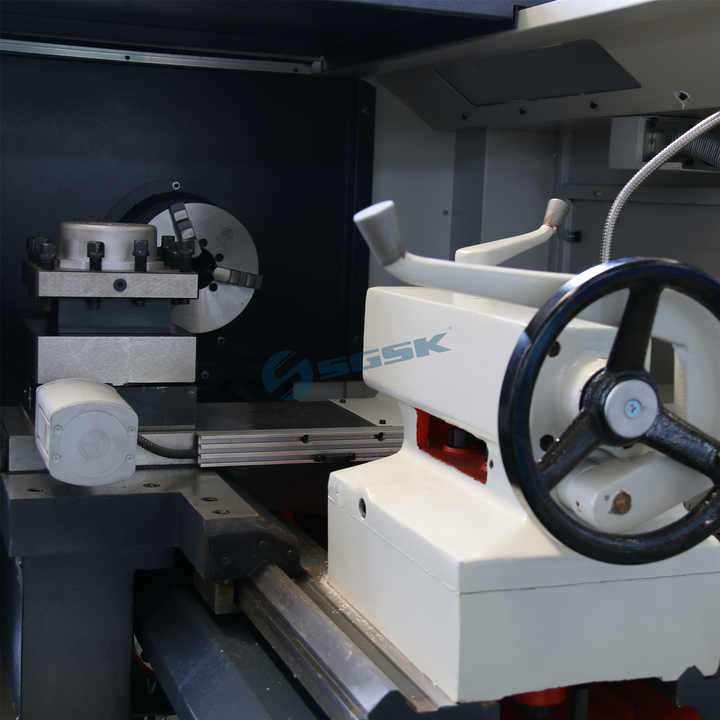 Syntec CNC Controller Lathe Machine CAK6150 - Double Spindle