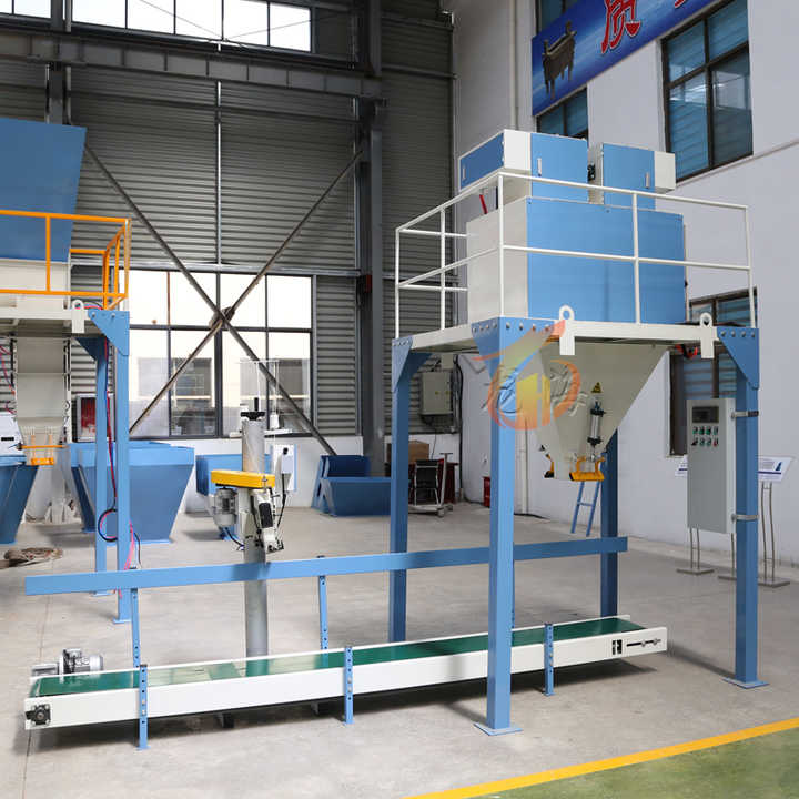 Electric Double Battle Semi-Automatic Fertilizer Packing Machine Quantitative Scales for Food ...