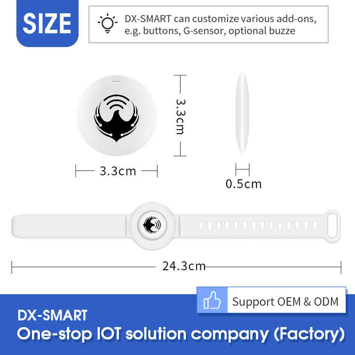 DX-SMART Battery Long Life ibeacon Iot Device Eddystone Tag Proximity ...