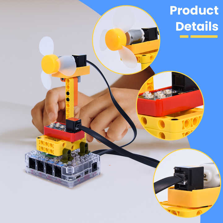 Smart Fan Kit - STEM Education with Electronic Building Blocks