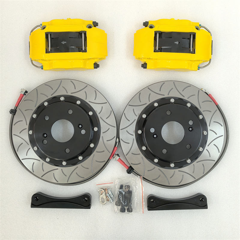 Modified Racing Brake Caliper 4 Pots Brake Caliper With Lug Nut Patter ...