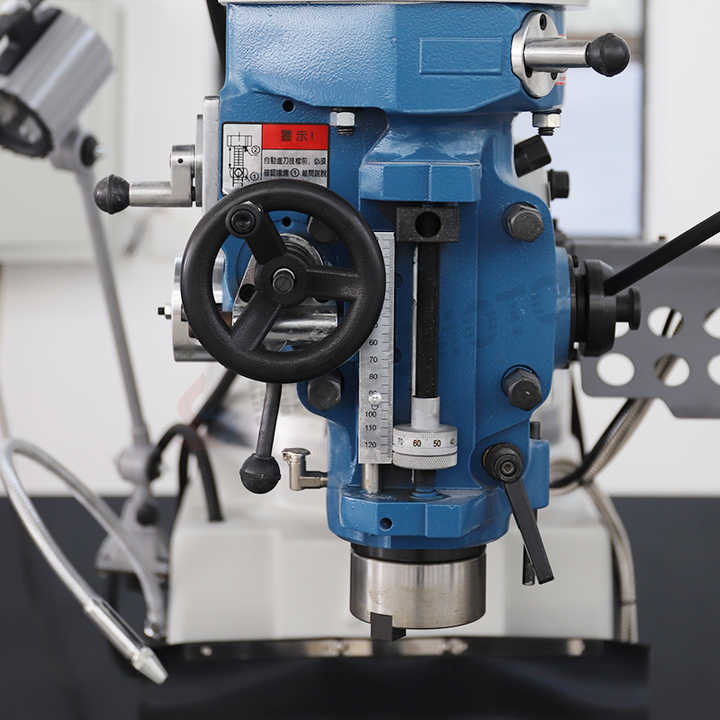 LCD Digital Display M5 Turret Milling Machine Vertical Metal Milling ...