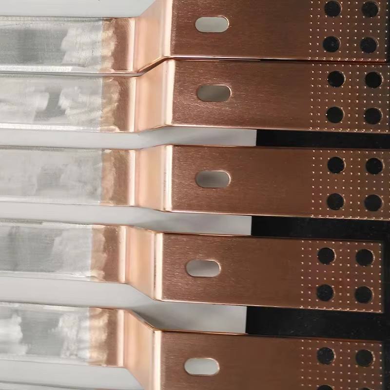 CCA Busbar / Copper Clad Aluminum Busbar for Electrical Equipment Power ...