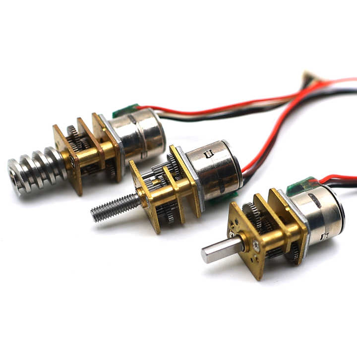 10mm Stepper Motor 3v 5v 12v Micro Gear Stepper Motor with Copper Worm ...