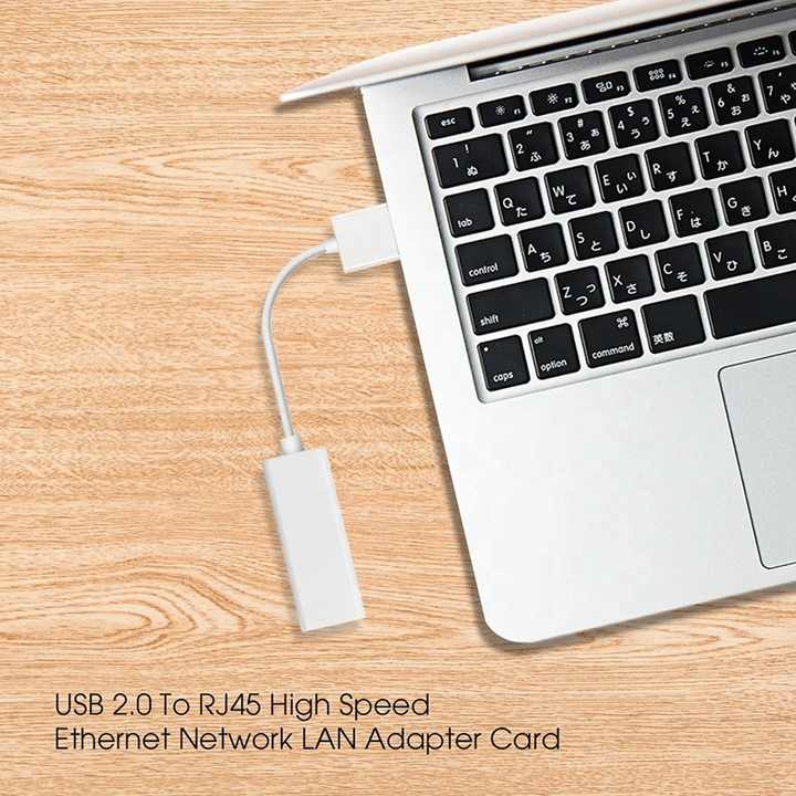 External Wired Ethernet Adapter USB 2.0 USB2.0 To 10/100 Mbps RJ45 Lan ...