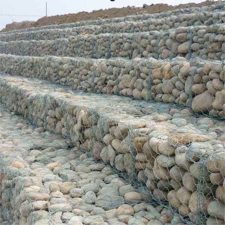 Modern Galvanized River Mattress Wire Mesh Stone Box 2x1x1 Gabion ...