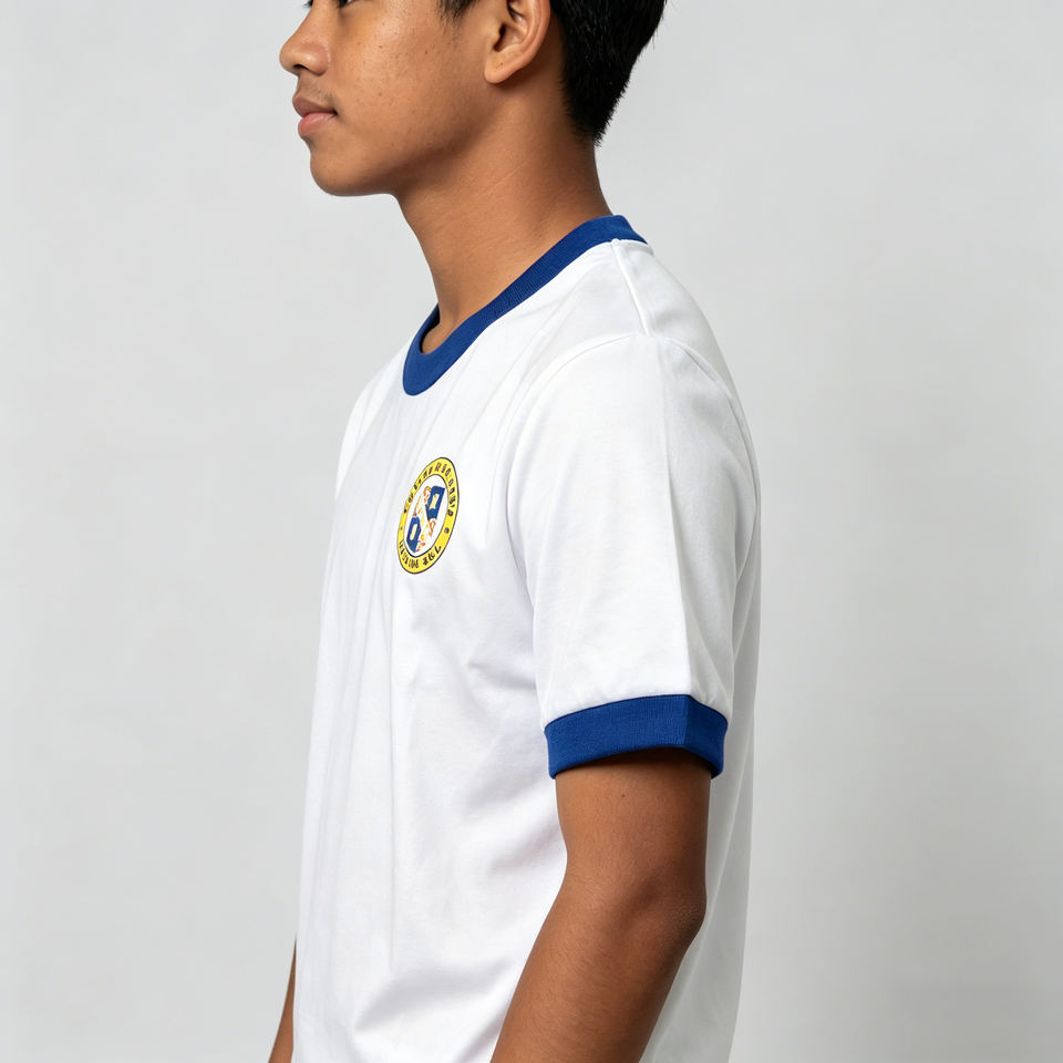 Custom Philippines Cebu Province School Uniform T Shirt Student White ...