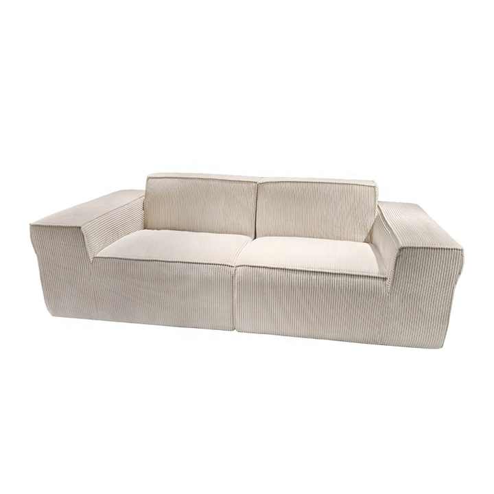 Modern Design High Density Foam Fabric Sofa for Living Room