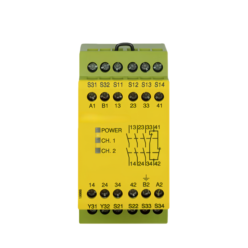Plc S3 C 24VDC 2NO SAFETY RELAY ID N 751103 Programming Controller ...