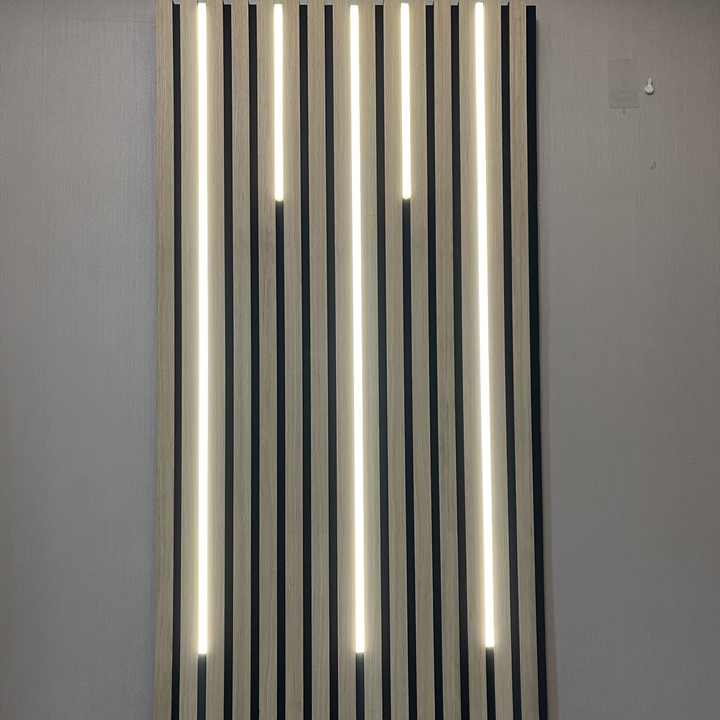 Flexible Led Wood Slat Acoustic Wall Panel - Custom OEM | Wholesale