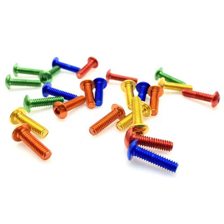 Button-Head Torx Screw Rainbow Fastener M5x10mm Rainbow Pan Head ...