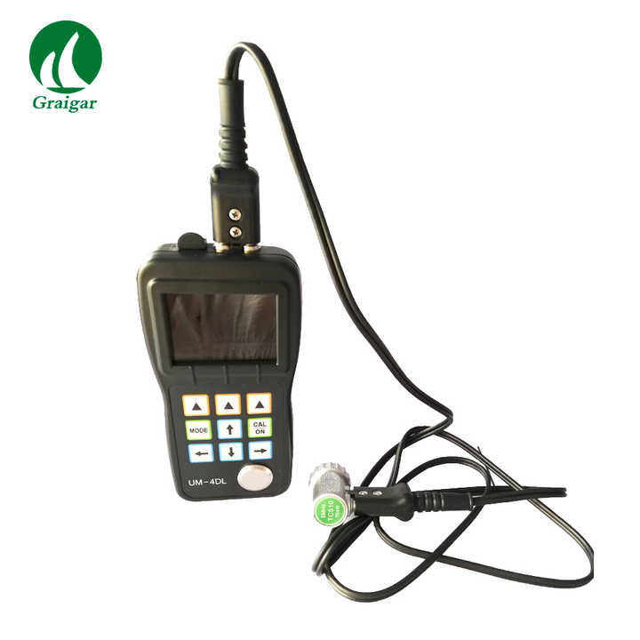 UM-4DL Ultrasonic Thickness Gauge Coating Painting Thickness Meter ...