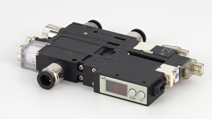 Multi-stage Compact Vacuum Ejector for Handling Glass, Silicon Wafer ...