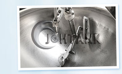 Tilting Double Jacketed Mixers Cooking Mixer Machine With Agitator ...
