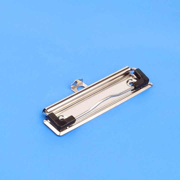 Silver Iron Clipboard Fastener Metal Boardclip with Rubber Corner for ...