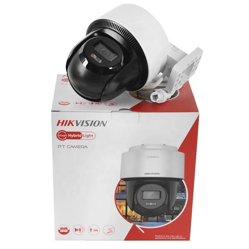 Outdoor 4MP PTZ IP Camera DS-2DE2C400MWG-E Full Color Day Night Vision ...