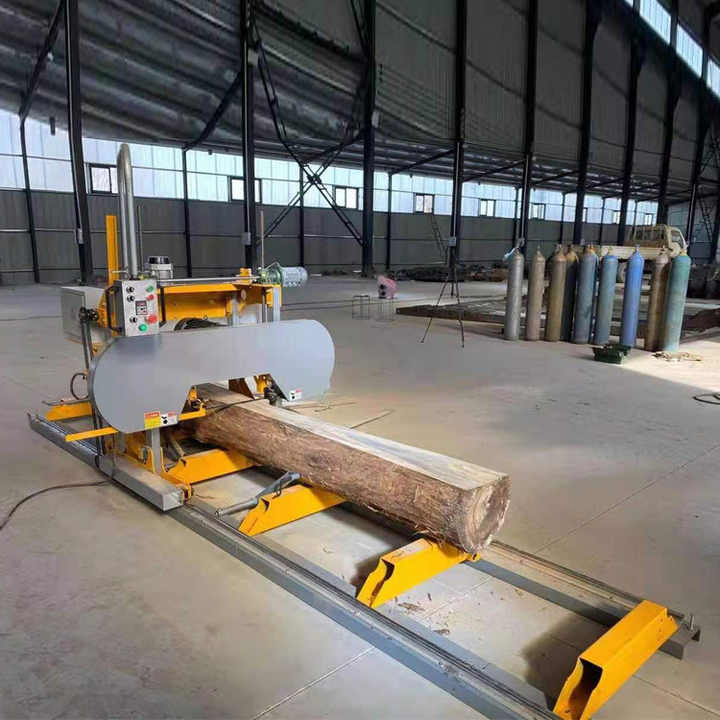 Wood Cutting Horizontal Bandsaw Sawmill Diesel Mill Sawmill Portable ...