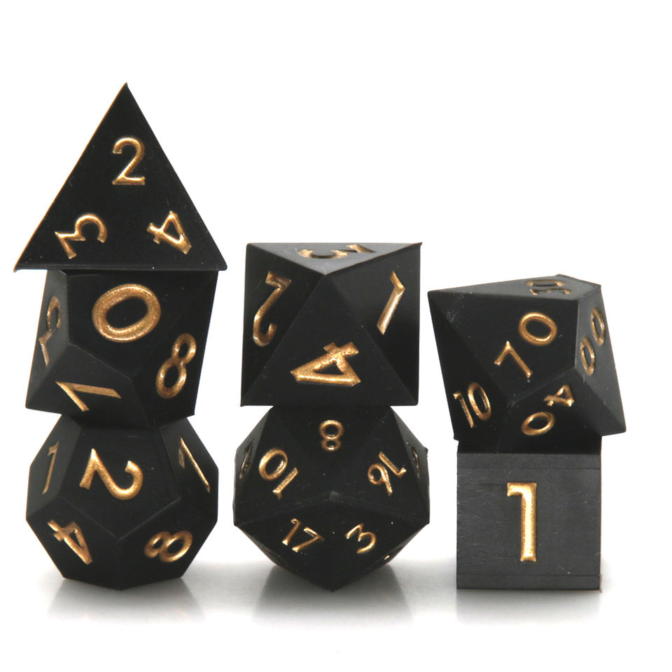 Wholesale Custom DND D20 Polyhedral Dice Set - Durable & Eco-friendly