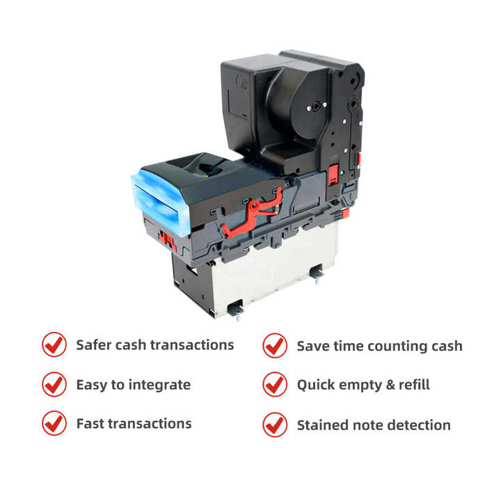Market-leading Compact Banknote Recycler 30 Banknotes 2.2kg Weight SSP ...