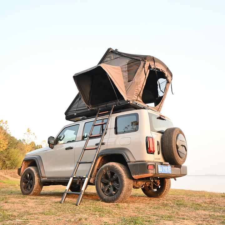 Senmil Camper Overland Camping Rooftop Tent Aluminum Triangle Hard ...