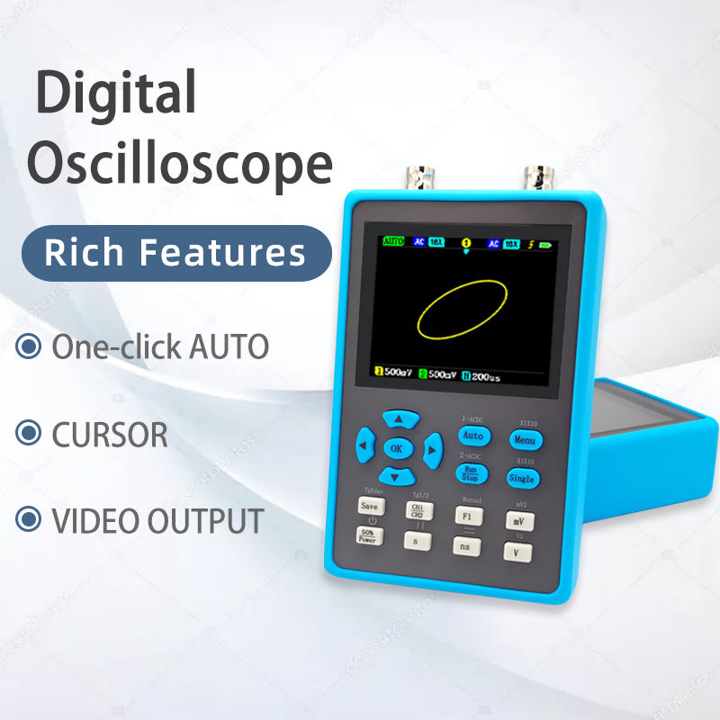 DSO2512G 2-in-1 Dual Channel Oscilloscope - 120MHz Bandwidth 500MSa/s W ...
