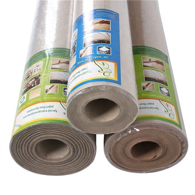 Waterproof Multifunctional Construction Floor Protection Paper ...
