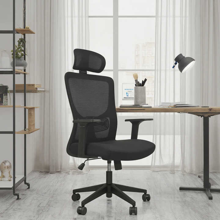 Anji Modern Design Lift Ergonomic Office Chair High Back with ...