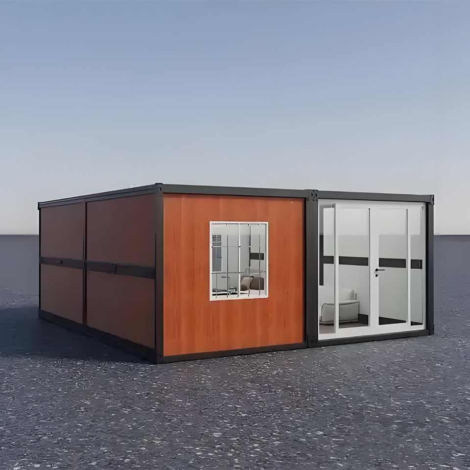 Prefab 40ft Portable Modular Folding Container House Modern Villa Ready ...