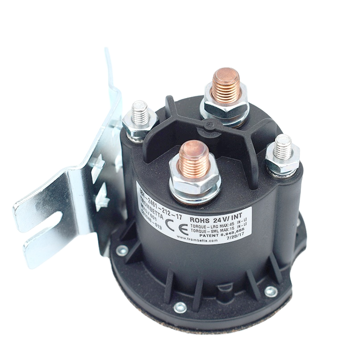 GWIEC 24V DC Hydraulic Pump Contactor Relay with Curved Bracket ...