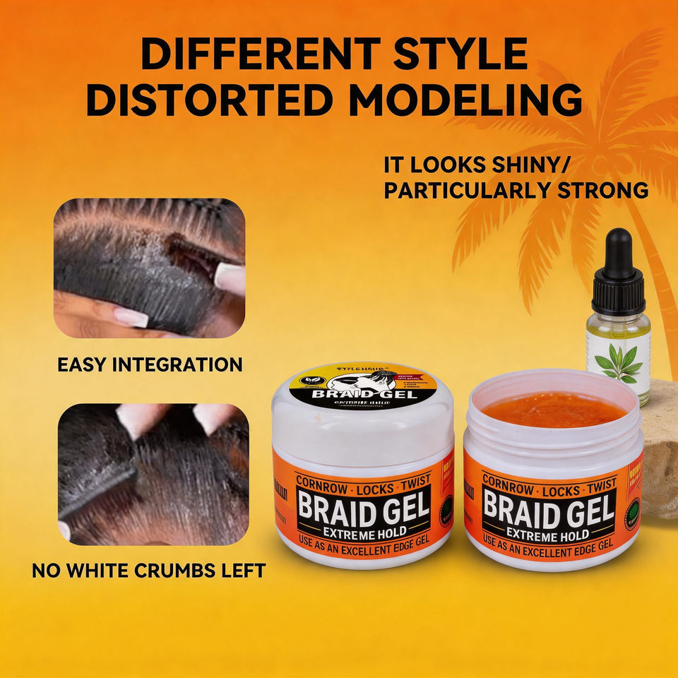 African Braids Conditioning Gel-Protein-Rich Water-Based Shine Anti ...
