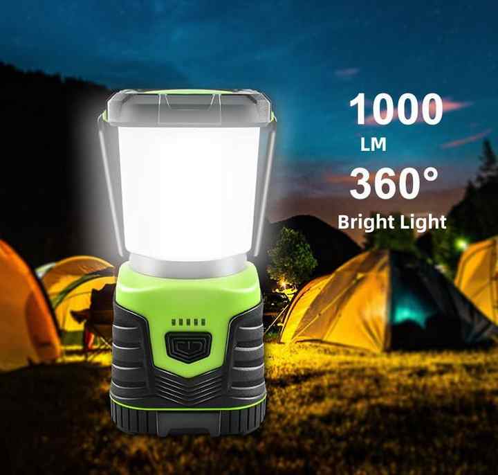 1000 Lumens Super Bright Yellow USB Power Bank Portable Outdoor Camping ...