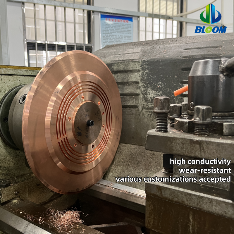 Customized Cucrzr Alloy Seam Welding Wheel - BLM-2 Model