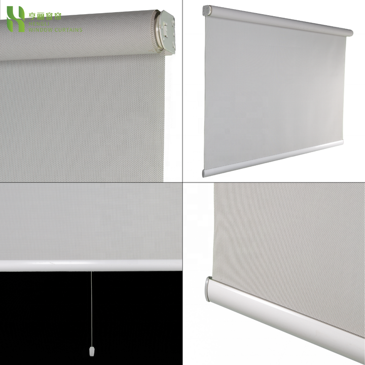 Henglics Built-In Plain Pull Cord Spring Roller Blind Manual Spring ...