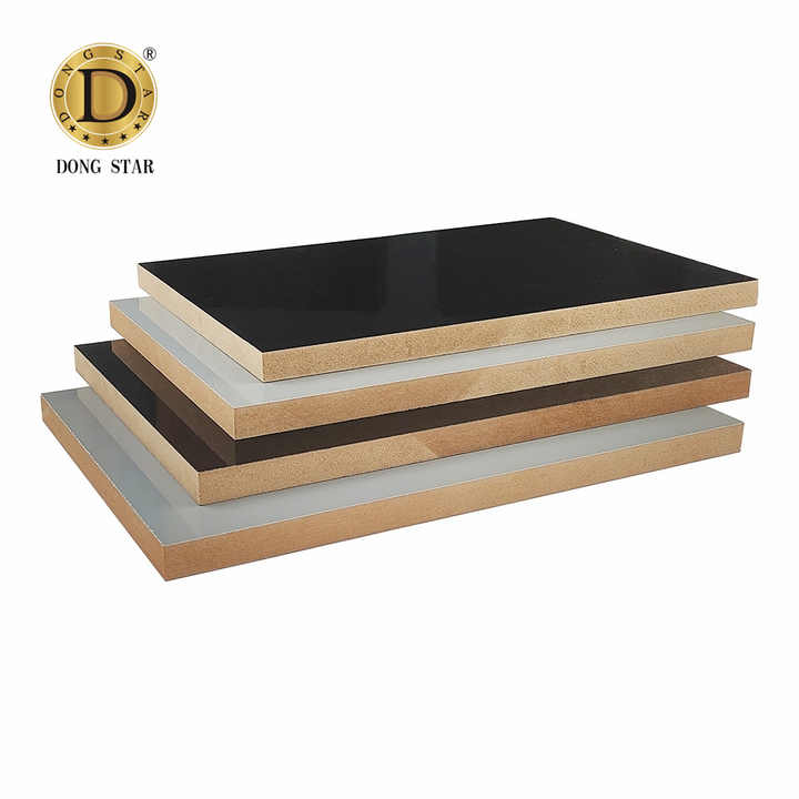 PET Faced MDF 6/9/12/15/18mm High Grade for Furniture From Linyi ...